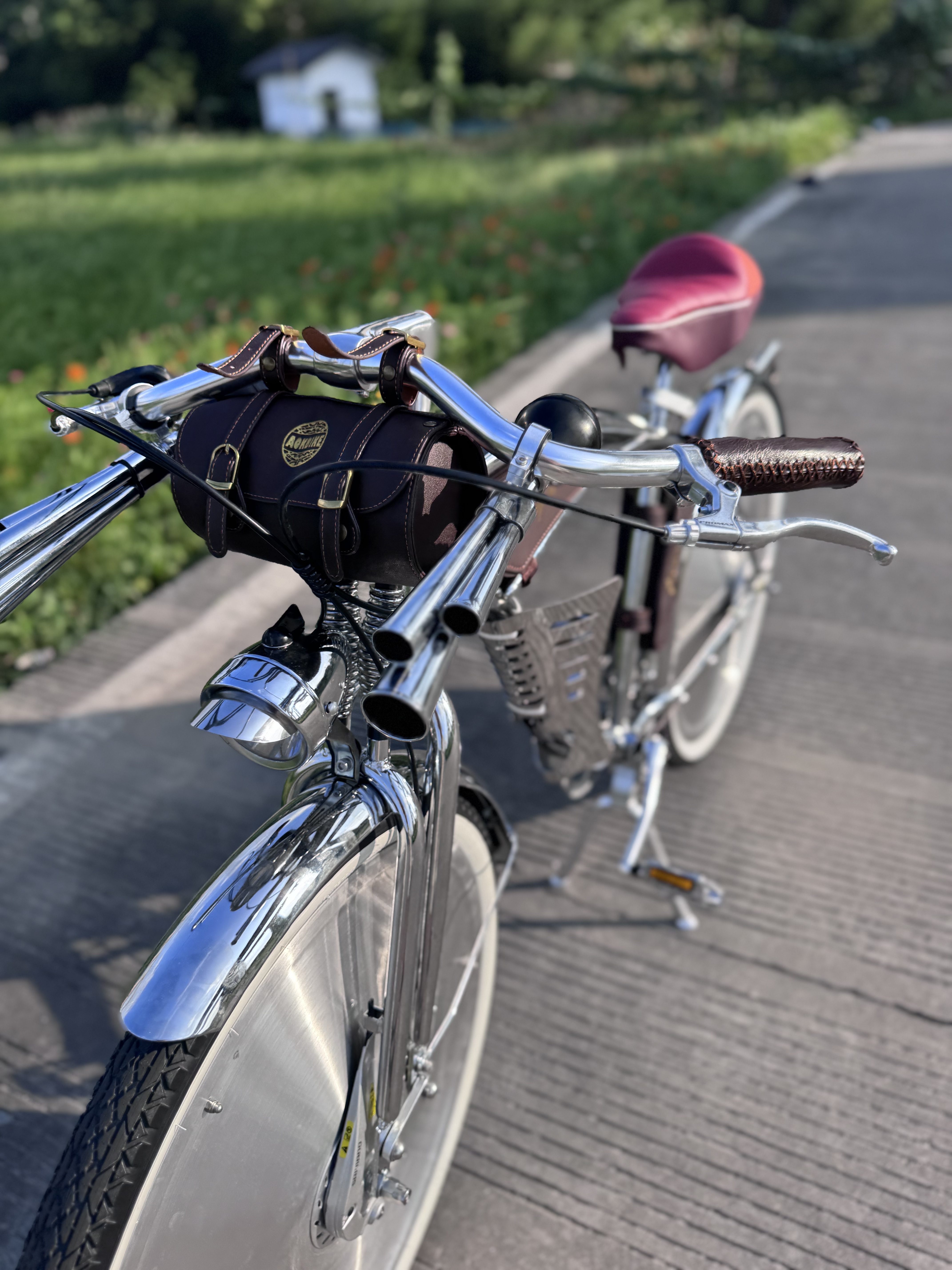 Internal 3 Speed Cruiser Bike With Moon Covers – Cruiser Bike & Vintage ...